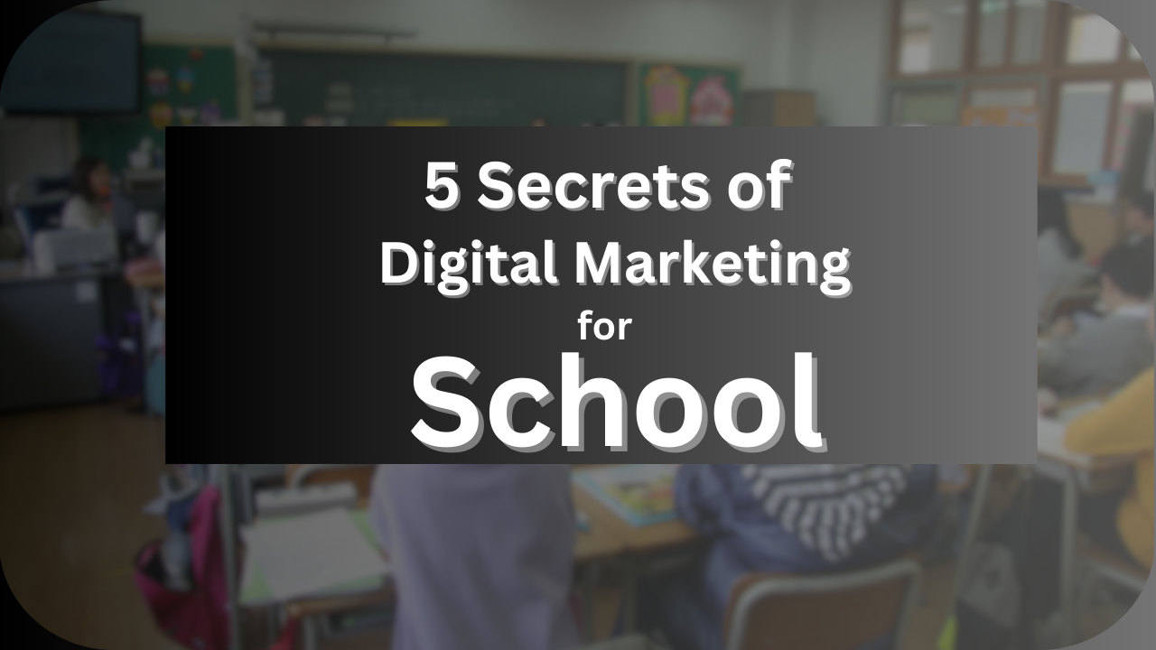 Digital Marketing Strategy for School | Bullet Proof Plan | 2025